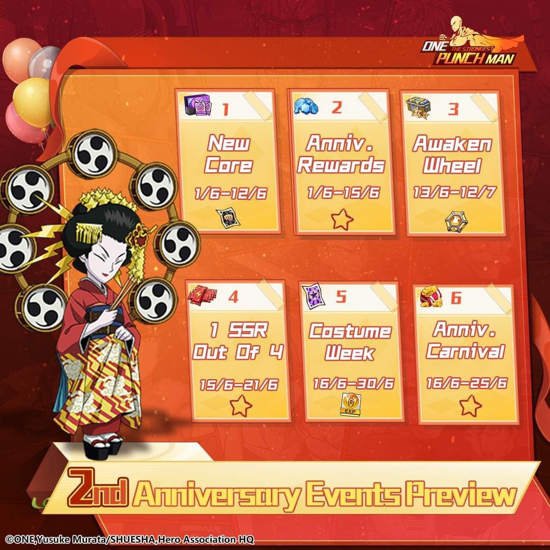 OPM 2nd Anniversary! - One Punch Man: The Strongest Tips